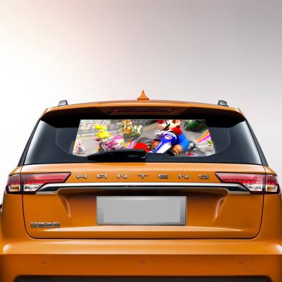 China Long Life Transparent Car LED Advertising Screen Energy Saving for sale