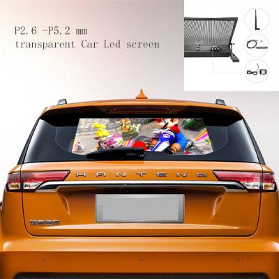 China Refresh Rate 1920Hz Car LED Advertising Screen IP30 Protection Class for sale