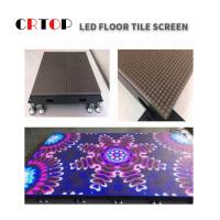 China IP20 Stage Rental LED Screen Floor Brick PC Mask Led Display for sale