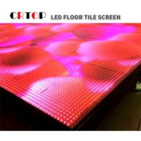 China IP20 Stage Rental LED Screen Floor Brick PC Mask Led Display for sale