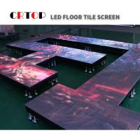 China P4.81mm Full Color Stage Rental LED Display 120 Degree View Angle 1800cd Indoor for sale