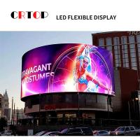 China P1.5625mm Flexible LED Display Screen Abnormity Strong Video Wall for sale