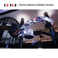 China Cylindrical Bending Flexible LED Display Screen Indoor FM6363B IC for sale