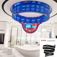 China P2mm Splice Curved Flexible LED Display Screen High Refresh 64s for sale
