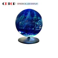 China 2.5m Diameter P4mm SMD 2121 Creative LED Spherical Display Screen 1500cd IP20 for sale