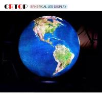 China 2.5m Diameter P4mm SMD 2121 Creative LED Spherical Display Screen 1500cd IP20 for sale