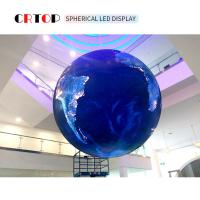 China P4mm 1500cd 2.5m Diameter LED Ball Display Spherical Full Color for sale