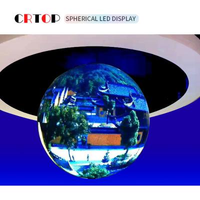 China P5mm 2.5m Diameter Sphere LED Screen Full Color Irregular LED Display for sale