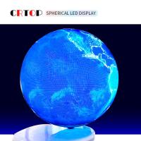China P5mm 1500cd 2.5m Diameter LED Sphere Screen SMD2121 360° View for sale