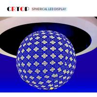 China P5mm 1500cd 2.5m Diameter LED Sphere Screen SMD2121 360° View for sale