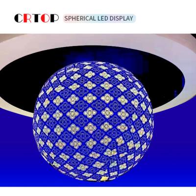 China P5mm 1500cd 2.5m Diameter LED Sphere Screen SMD2121 360° View for sale