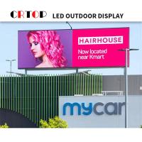 China Flexible P3mm Outdoor LED Advertising Screen With Wide Viewing Angle for sale