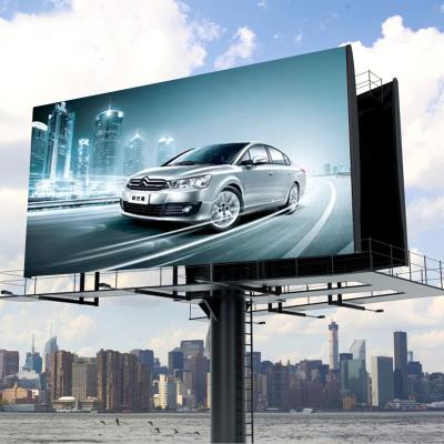 China Front IP65 P8 Outdoor LED Advertising Screen Low Power Consumption for sale