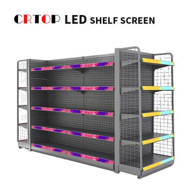 China Creative P1.875mm Shelf LED Display For Supermarket Shopping Mall for sale