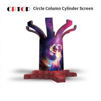 China P2.5mm Cylintrical LED Display Screens Custom Special Shapes for sale
