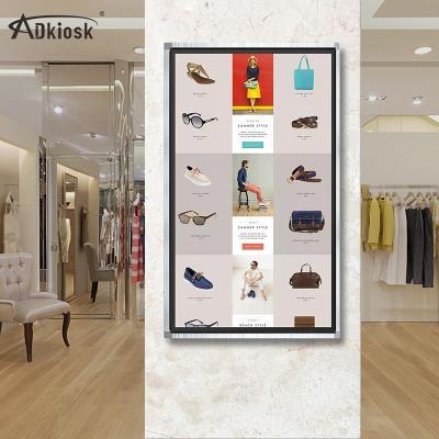 China Android 43Inch 4k Wall Mount Digital Signage Display LCD Advertising 16.7M Color for sale
