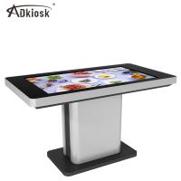 China 65Inch LCD Smart Touch Screen Coffee Table 240V Multi Points 16.7m Color for sale