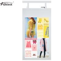 China Double Sided Advertising Digital Signage 43Inch 350cd/m2 110V Mount Hanging for sale