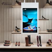China Double Sided Advertising Digital Signage 43Inch 350cd/m2 110V Mount Hanging for sale