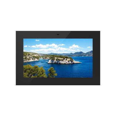 China 2000nits Outdoor Digital Signage 55 inch Black Wall Mounted Kiosk for sale