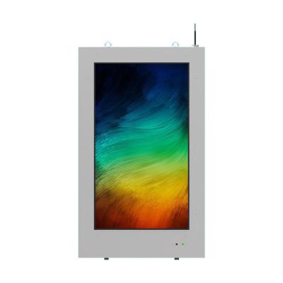 China Slim 32 Inch Supermarket Wall Mounted Digital Signage Display 14cm Thickness for sale