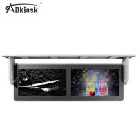 China 1080P Double Bus Advertising Display 19 inch LED Screen 1366X768 for sale