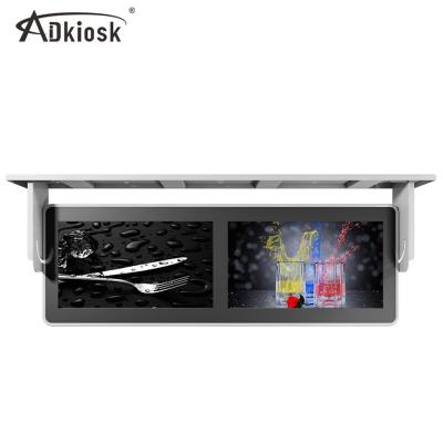 China 1080P Double Bus Advertising Display 19 inch LED Screen 1366X768 for sale