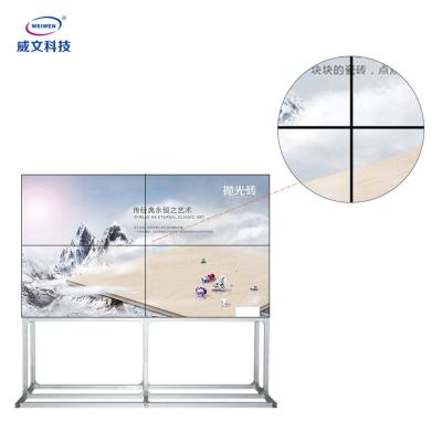 China 2k 4k Wall LCD Display Screen 1.8mm Bezel 2x3 FHD Resolution 49Inch for sale