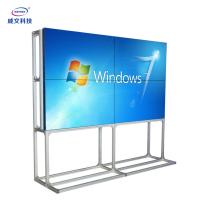 China 3.5mm Bezel Video Wall Floor Stand 3x3 FHD Resolution 49Inch for sale