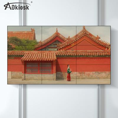 China 3.5mm Bezel LCD Video Wall Display 49Inch FHD Resolution 607.8mm Width for sale