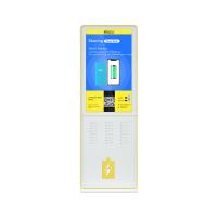 China GPRS Mobile Phone Charging Kiosk 5000mah 24 Ports With 43inch Screen for sale