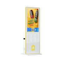China Portable Phone Charging Kiosk Power Bank 16 Ports 3G 4G customized color for sale