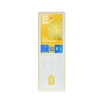 China 300W Sharing Cell Phone Charging Kiosk Station 54KG 4G Network for sale