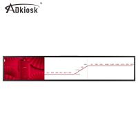 China 38 Inch Shelf Edge LCD Display Metal Case 38W Ultrawide Monitor Stretched 5000:1 for sale