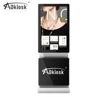 China HD 21.5Inch Portable Digital Display Kiosk Foldable 4000:1 Contrast 4GB RAM for sale