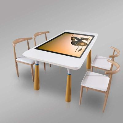 China Restaurant LCD Interactive Touch Screen Table Capacitive 55inch Android for sale