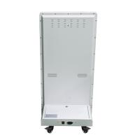 China Movable LCD Advertising Digital Signage 32inch Totem With Universal Wheels for sale