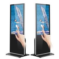 China Full HD Interactive Advertising Kiosk 49inch 55inch Big Touch Screen Display H81 for sale