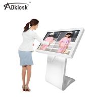 China TFT Interactive Touch Screen Kiosk Transparency LED Screen Totem for sale