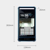 China 8 Inch 400cd/m2 IPS Screen Biometric Scanner Automatic Face Recognition Terminal for sale