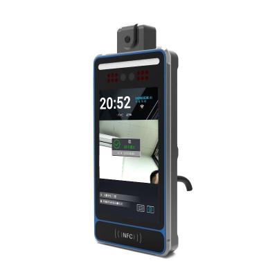 China Smart 1.5m Distance Face Recognition Temperature Measurement Alarm Terminal for sale