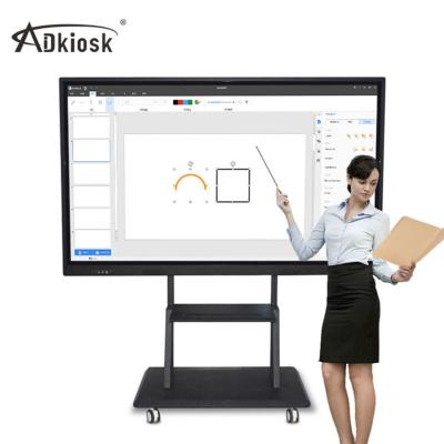 China 43 Inch Smart Multi Touch Screen lnteractive Whiteboard For Teleconference for sale