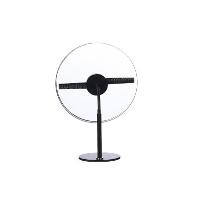 China 2200mah Built in Li Battery 3D Hologram Fan Display Fan with 256pcs LED Lamp Beads 30cm for sale