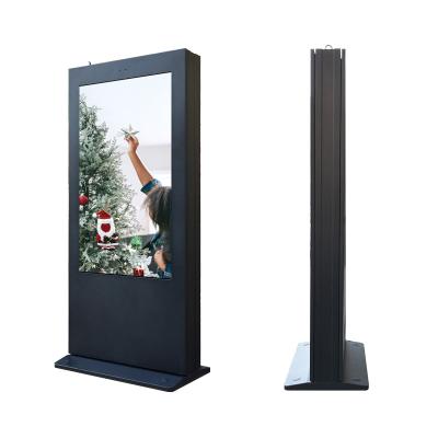 China Air Cooled 49in LCD Digital Signage Kiosk Automatic Photosensitive for sale