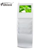 China High-quality bookshelf  lobby ultra-thin touch screen information interactive touch screen kiosk for sale