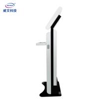 China Floor Standing All in one Lcd Touch Screen Advertising Totem with Metal Keyboard for sale