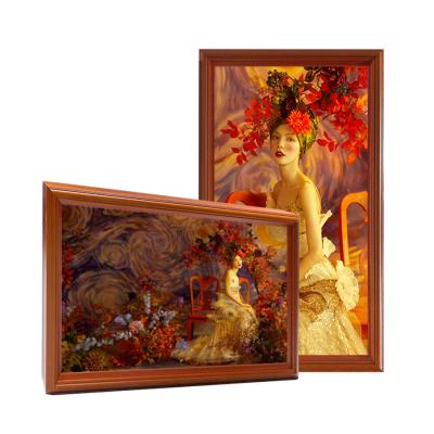 China 21.5 Wall-mounted digital picture frame advertising player wall mounted digital signage for sale