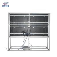 China Floor Standing LCD Splicing Screen 55 inch Advertising Digital Signage 3.5mm Gap for sale