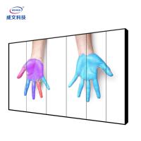 China 49 inch 500cd/m2 wall mounted digital signage indoor hd lcd splicing screen for sale