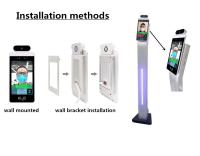 China 32°F Temperature Measurement Face Recognition Terminal With 8Inch Screens for sale